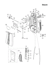 Panasonic MC-6601 Upright Vacuum Parts | Diagrams & OEM Fast Ship