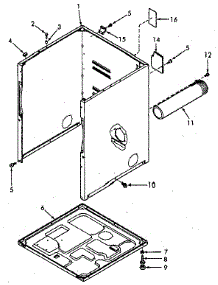 Speed Queen NG6619W53821 Dryer Parts | Diagrams & OEM Fast Ship
