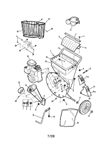 Snapper SAC55140BV Chipper Shredder Parts | Diagrams & OEM Fast Ship