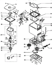 Panasonic SD-YD150 Bread Machine Parts | Diagrams & OEM Fast Ship