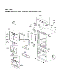 Lg SRFVC2406S/00 Bottom-Mount Refrigerator Parts | Diagrams & OEM Fast Ship