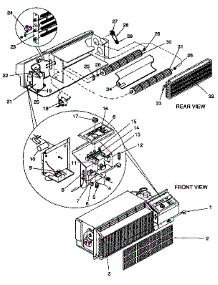Climette/Keeprite/Zoneaire TEA07R25DCC Heating Cooling Combined Unit ...