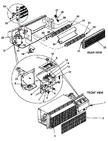 Climette/keeprite/zoneaire TEA09R34DCC Heating Cooling Combined Unit ...
