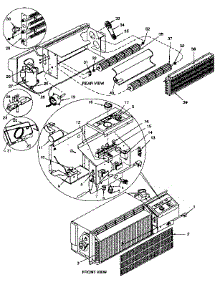 Climette/Keeprite/Zoneaire THA09R25DCC Heating Cooling Combined Unit ...