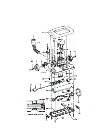 Hoover U5415-900 Upright Vacuum Parts | Diagrams & OEM Fast Ship