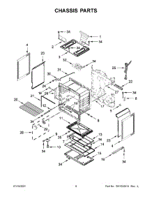 Whirlpool WFG525S0JZ2 Gas Range Parts | Diagrams & OEM Fast Ship