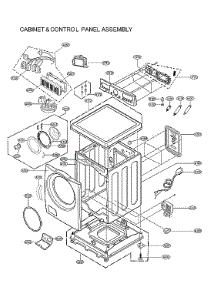Lg WM3400CW/02 Washer Parts | Diagrams & OEM Fast Ship