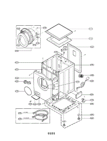 Lg WM3431HW/01 Washer Parts | Diagrams & OEM Fast Ship