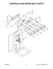 Whirlpool WTW4816FW3 Washer Parts | Diagrams & OEM Fast Ship