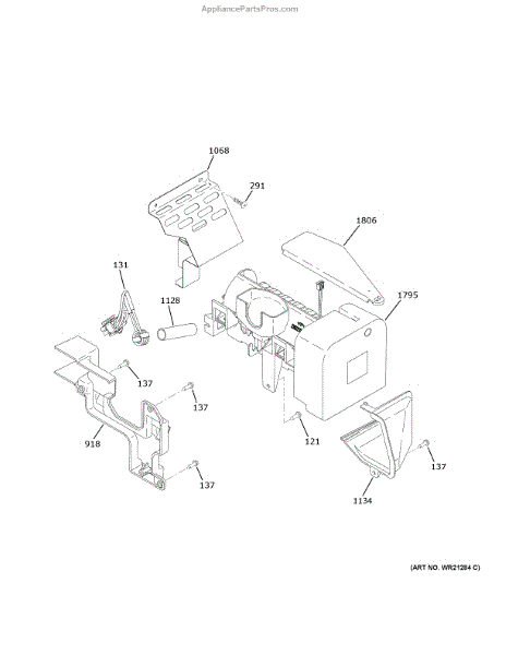 Parts for Ge ZIC363IPVBLH: Ice Maker & Dispenser Parts ...
