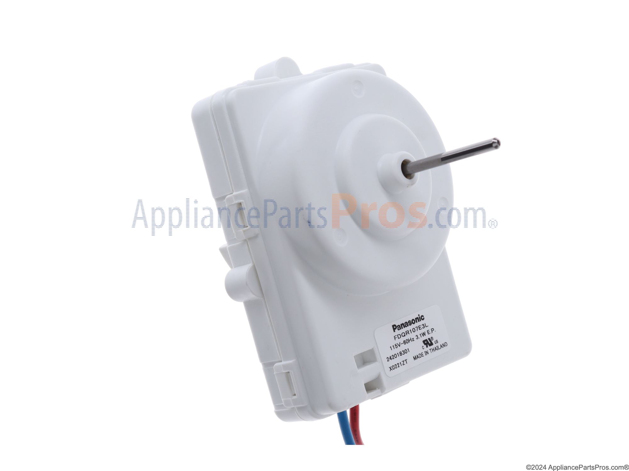 242018301 Condenser Fan Motor | Genuine Frigidaire OEM In Stock