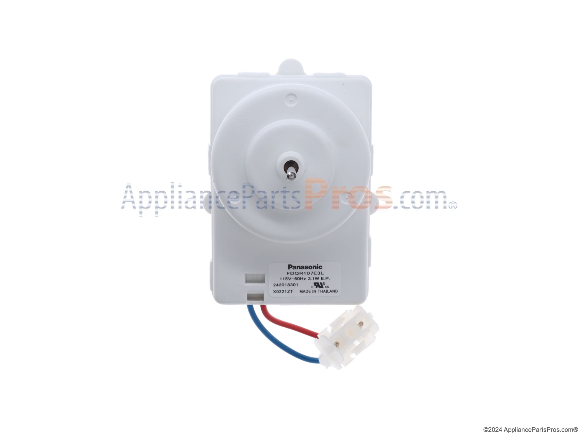 242018301 Condenser Fan Motor | Genuine Frigidaire OEM In Stock