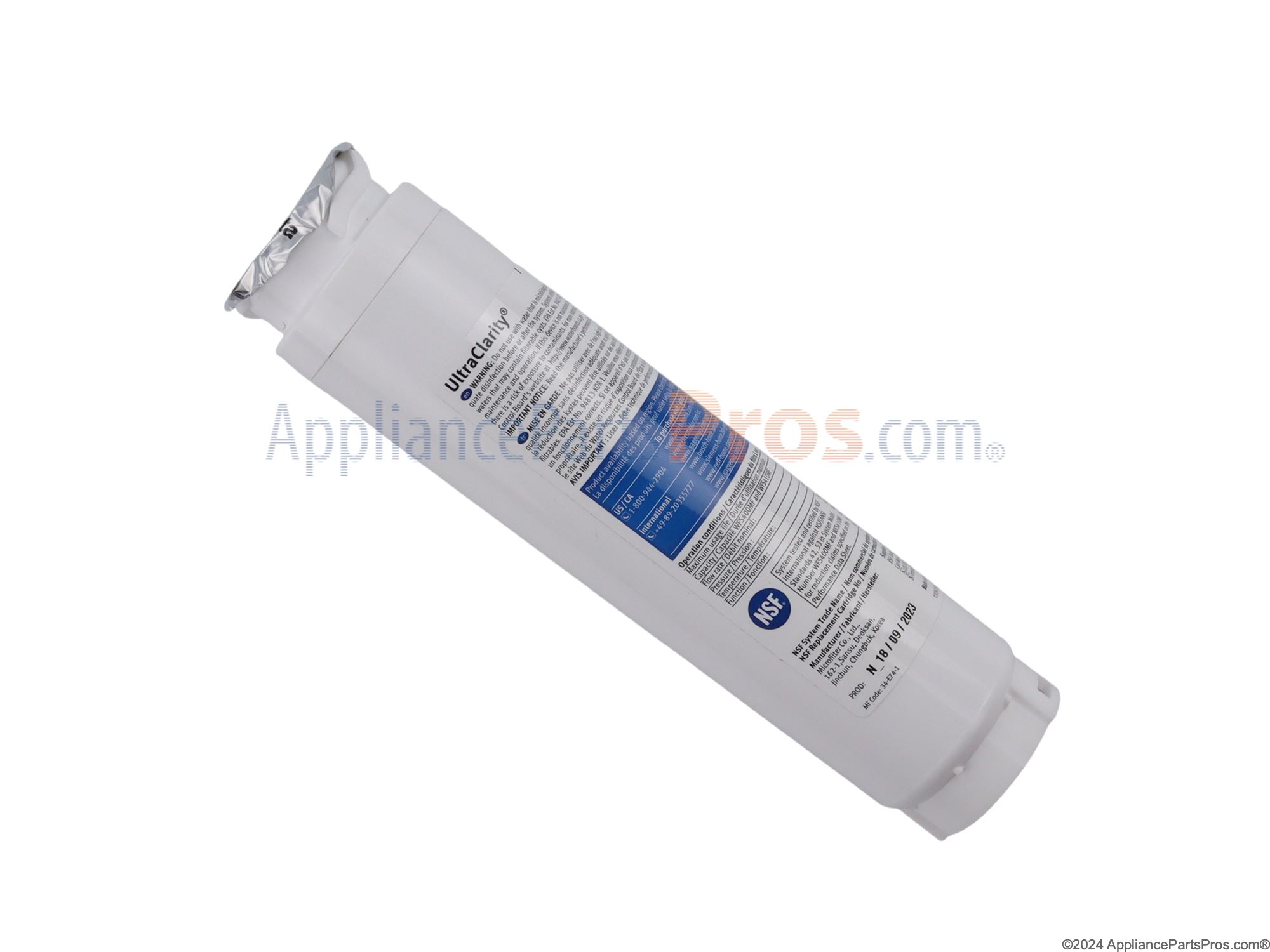 11034152 Water Filter | Genuine Bosch OEM In Stock