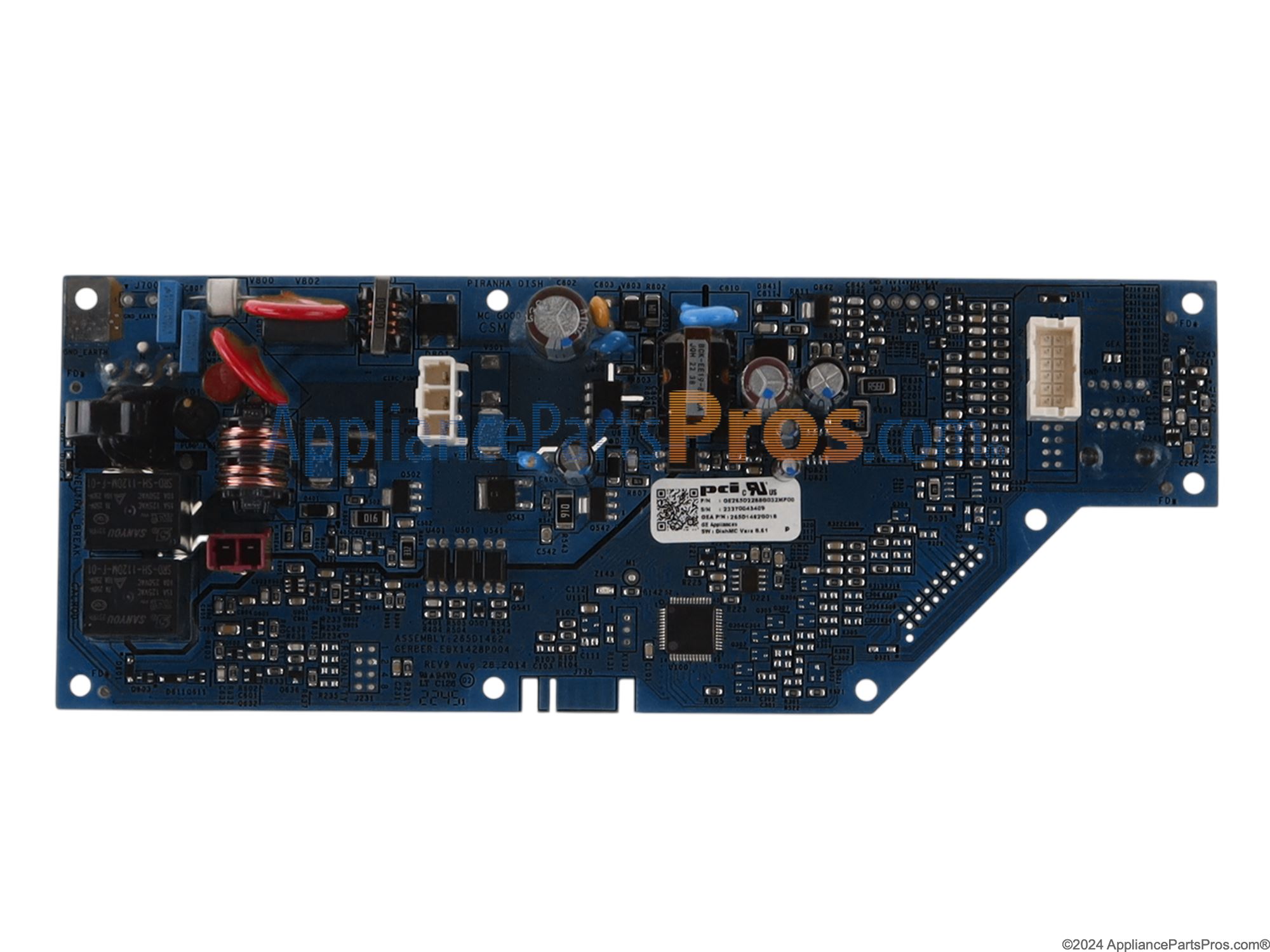 GE Dishwasher Electronic Control Board WD21X24901C