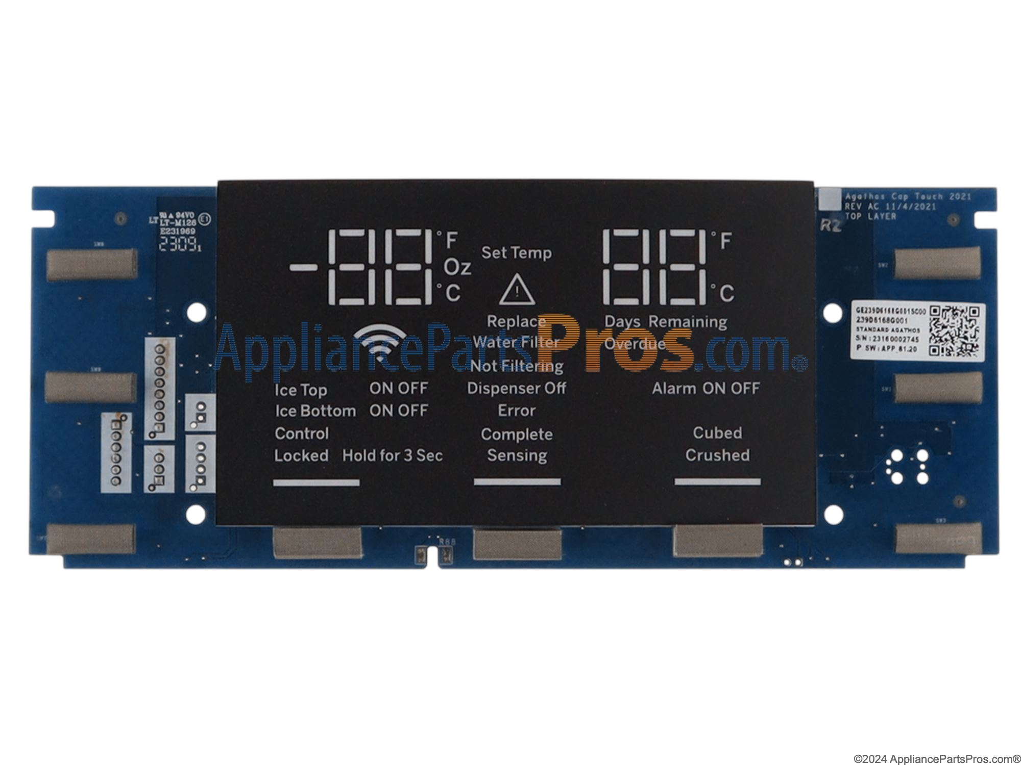 WR55X45225 Dispenser Board | Genuine Ge OEM In Stock